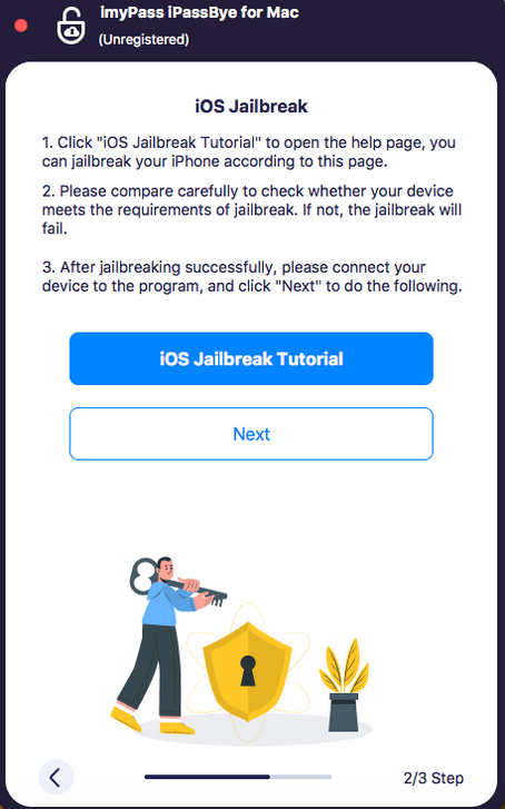 Thanks! You’ve Installed imyPass iPassBye for Mac Successfully